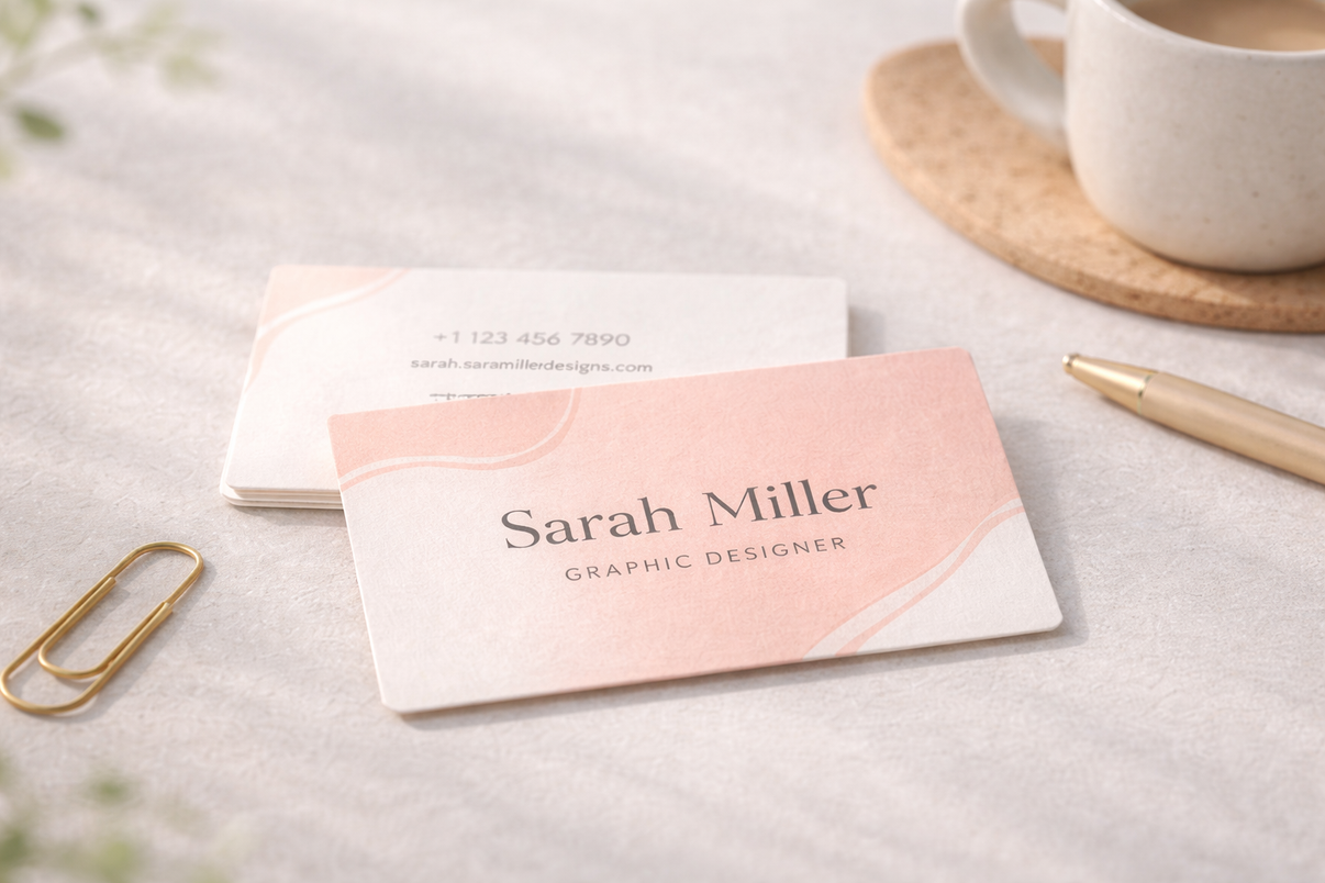 Custom Standard Name Cards | Free Delivery in 3 Working Days!