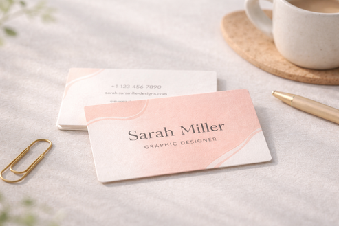 Custom Standard Name Cards | Free Delivery in 3-4 Working Days!